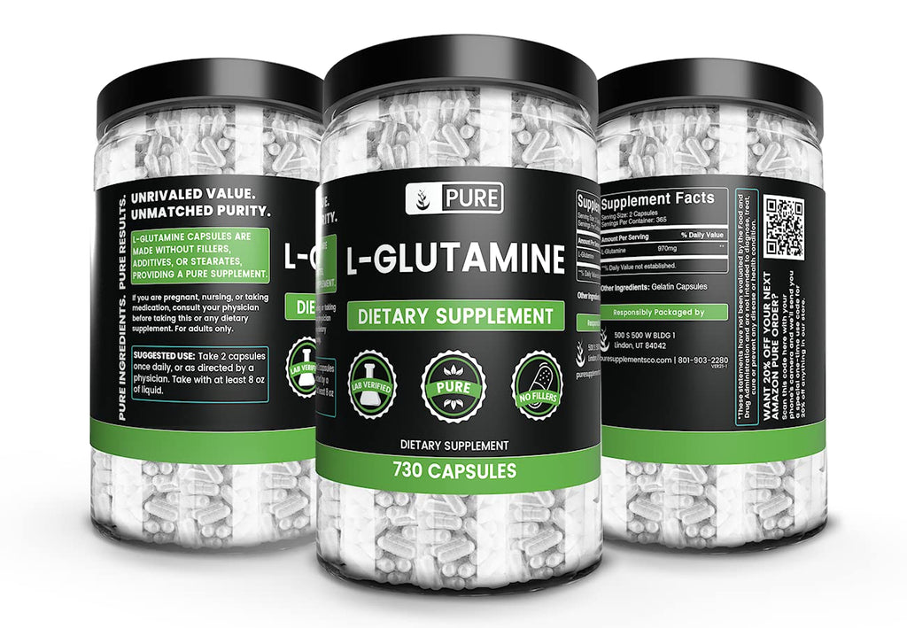 high potency l-glutamine supplement