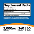 High potency L-Isoleucine capsules