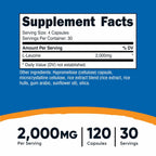 high potency L-Leucine supplement