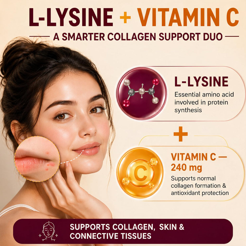 high potency l-lysine 1000 mg formula