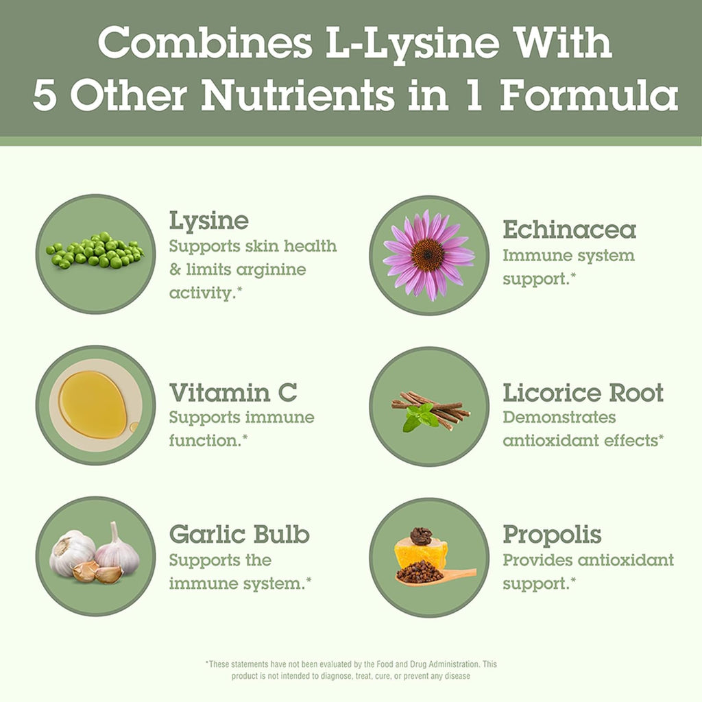 high potency l-lysine 1500 mg