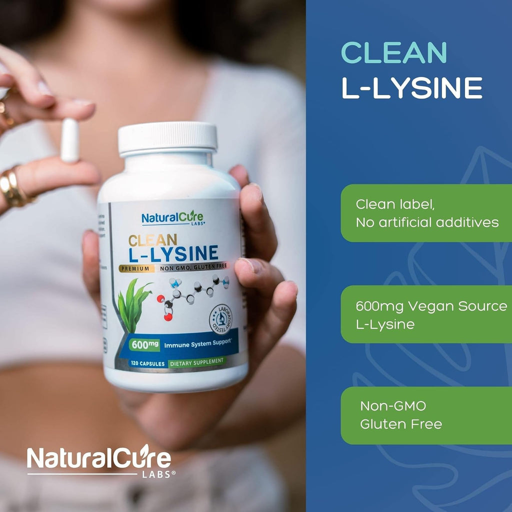 high potency l-lysine 600 mg