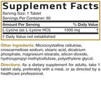 High potency L-Lysine for athletes