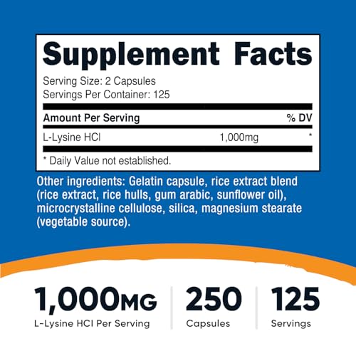 High potency L-Lysine for immune support