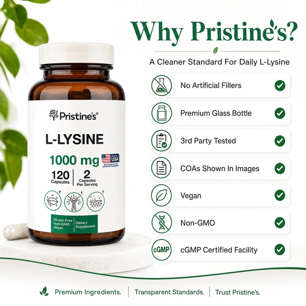 high potency l-lysine for recovery