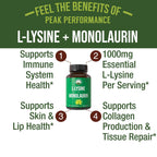 high potency l-lysine supplement