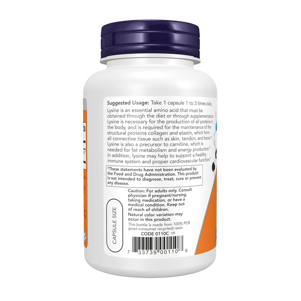 High potency L-Lysine supplement