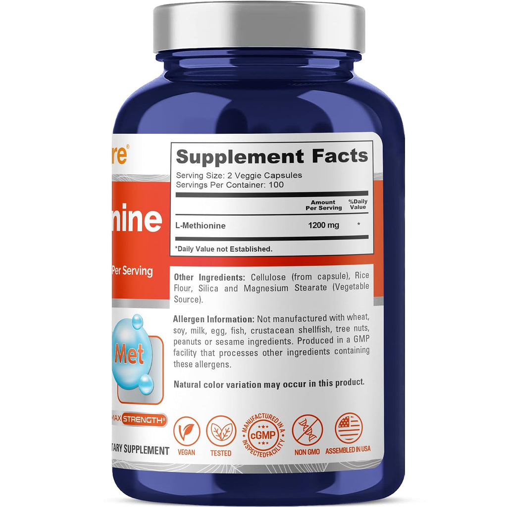 high potency L-Methionine supplement
