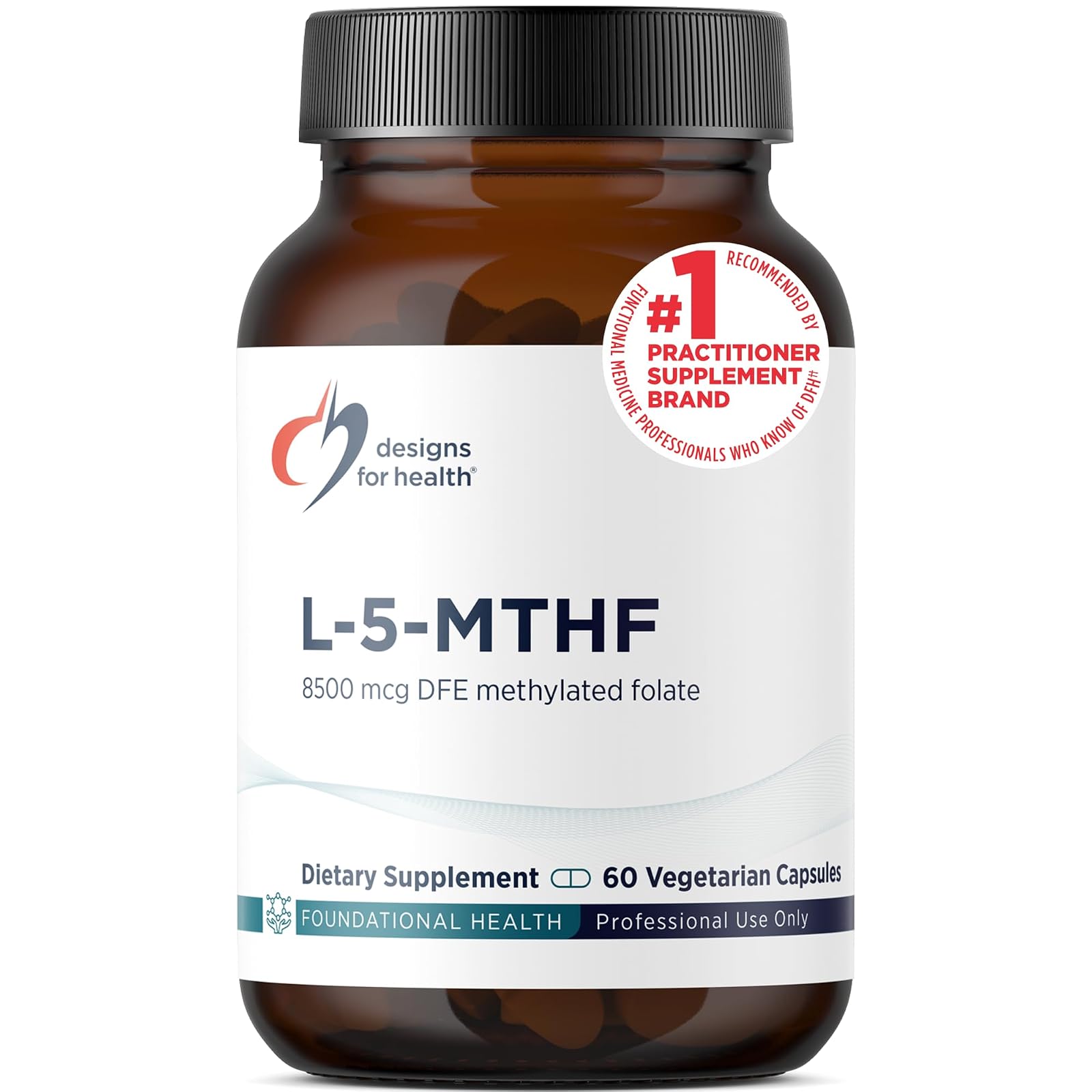 high potency L methylfolate capsules