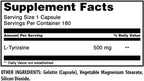 high potency l-tyrosine 500 mg