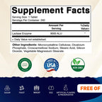 high potency lactase enzyme tablets