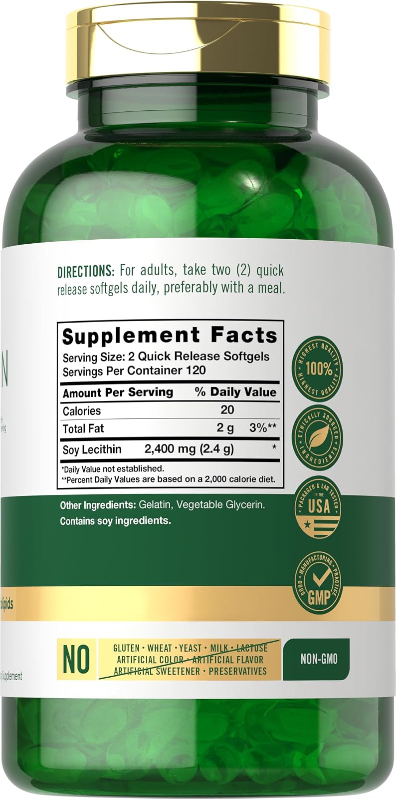 high potency lecithin supplement