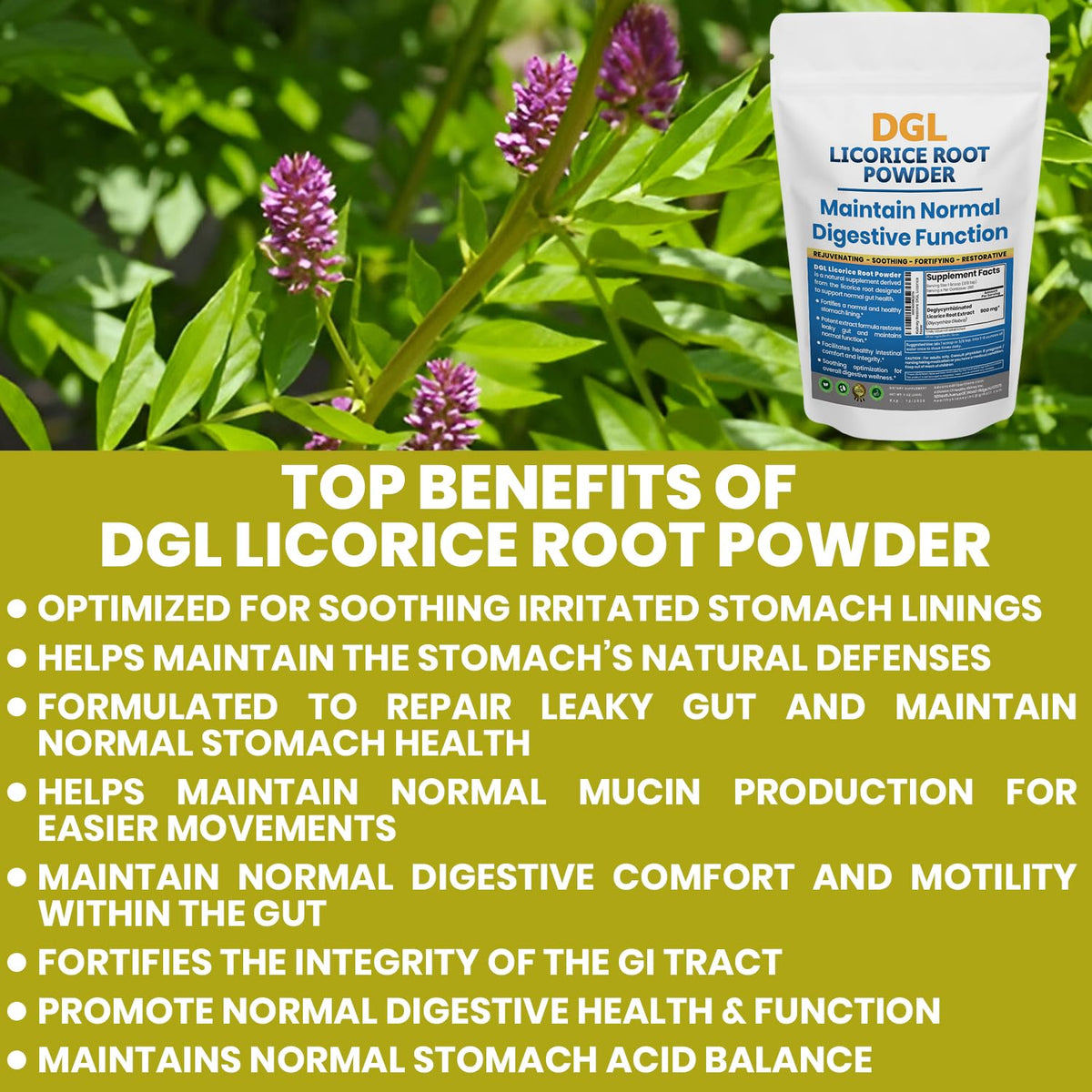 high potency licorice root extract supplement
