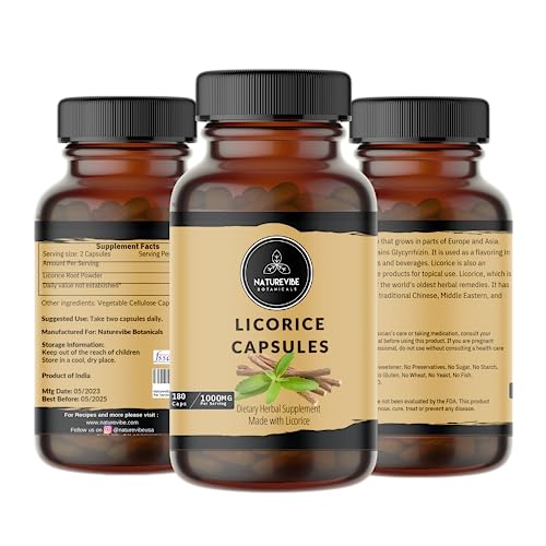 High potency licorice root supplement