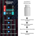 high potency lion's mane 1000 mg