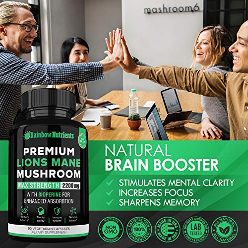 high potency lion's mane capsules