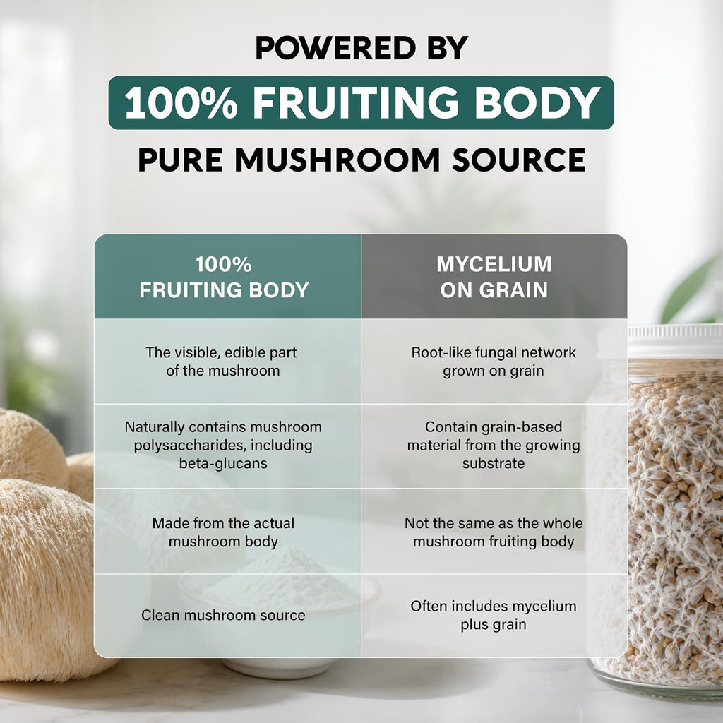 high potency lion's mane extract