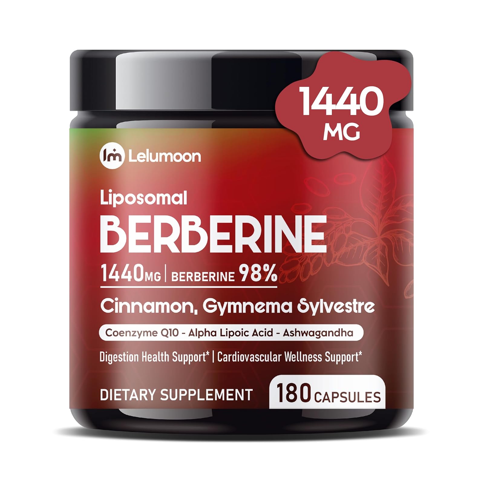 high potency liposomal berberine capsules