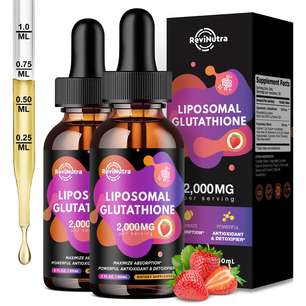 high potency liposomal glutathione drops