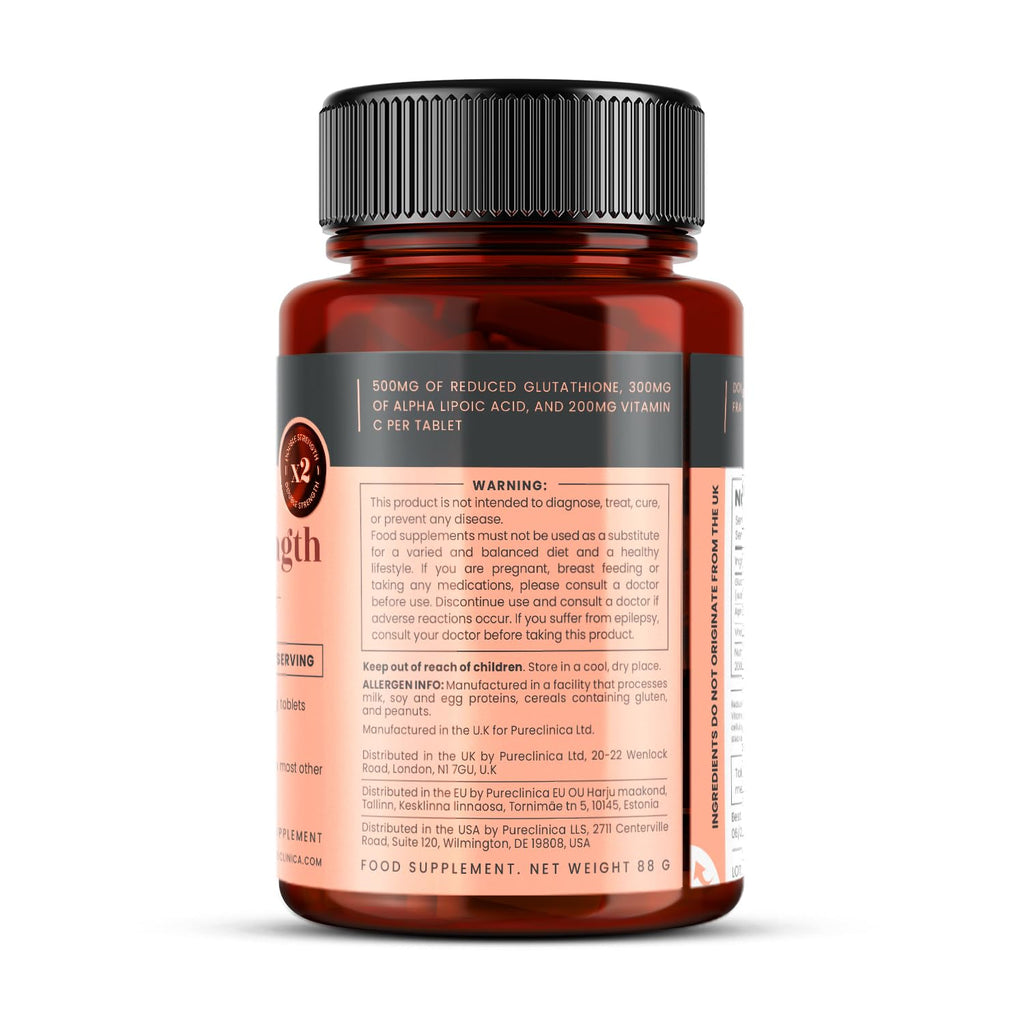 high potency liposomal glutathione formula