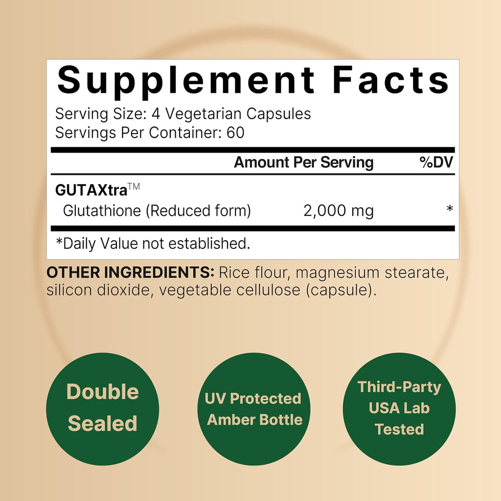 high potency liposomal glutathione supplement