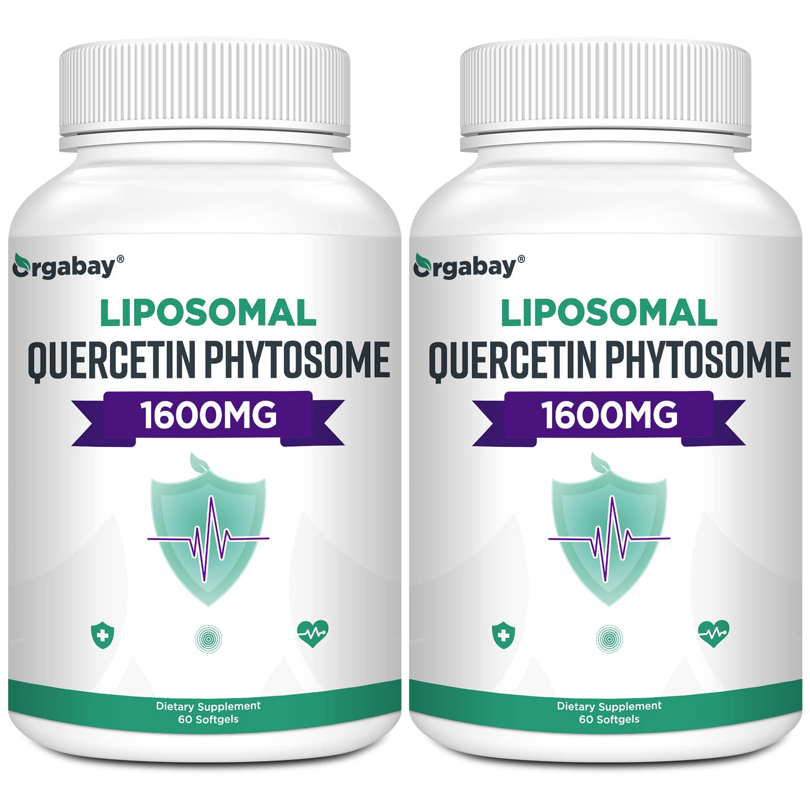 high potency liposomal quercetin softgels