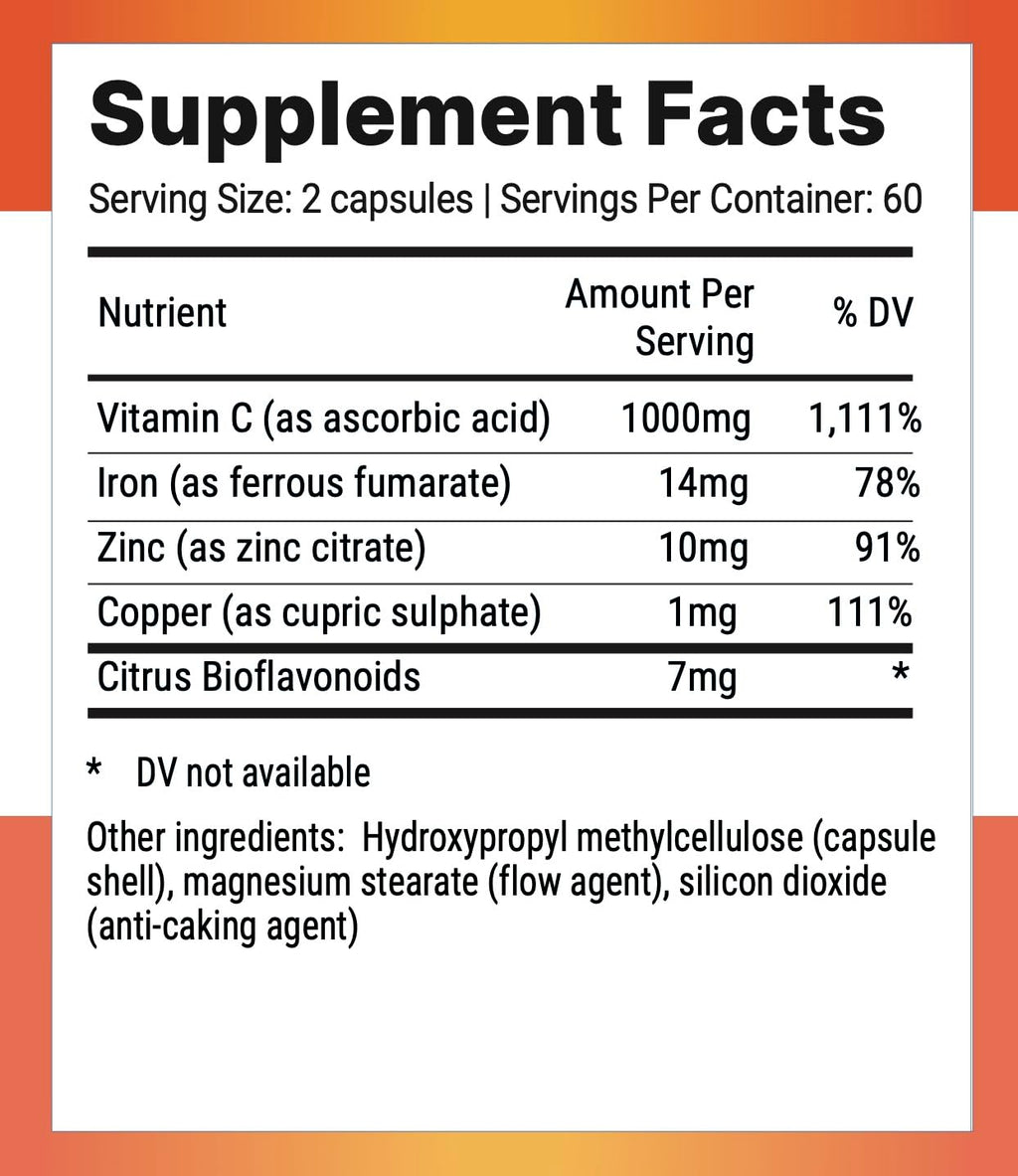 high potency liposomal vitamin C supplement