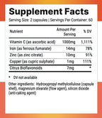high potency liposomal vitamin C supplement