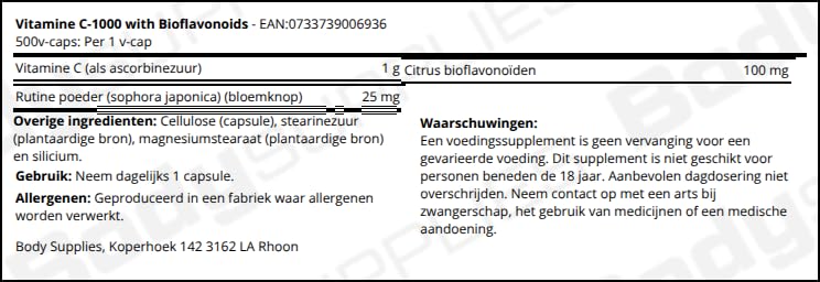 high potency liposomal vitamin C supplement