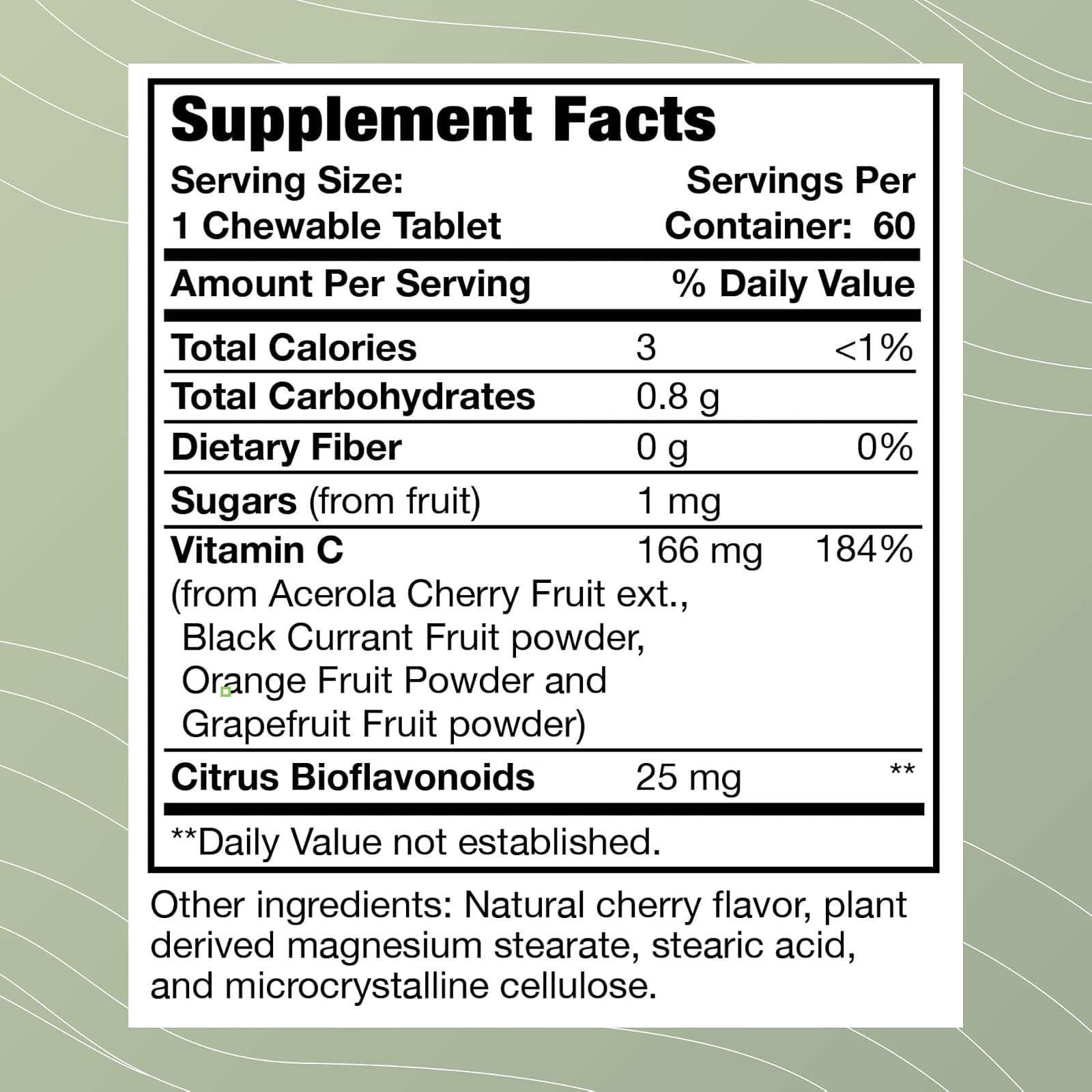 high potency liposomal vitamin C tablets