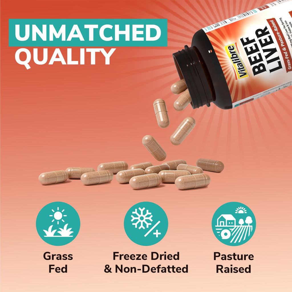 High potency liver extract for vitality