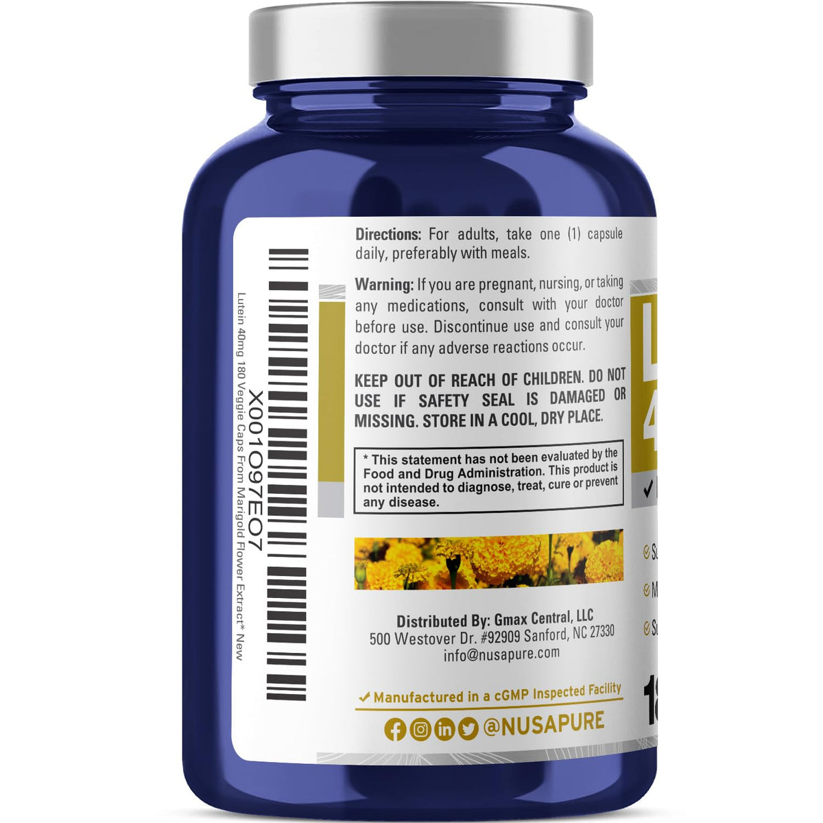 high potency lutein for eye health