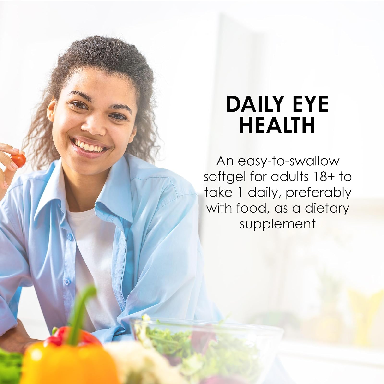High potency Lutein vitamin A supplement