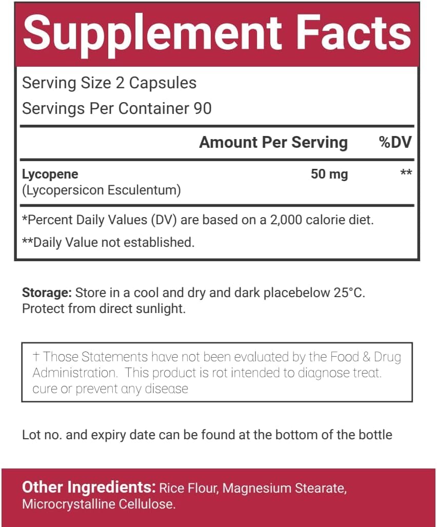 high potency lycopene supplement