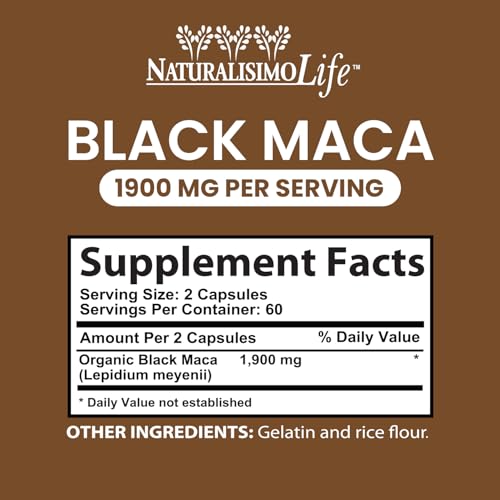 high potency maca for vitality support