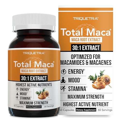high potency maca supplements for vitality