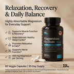 high potency magnesium bisglycinate capsules