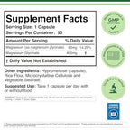 High potency magnesium bisglycinate capsules