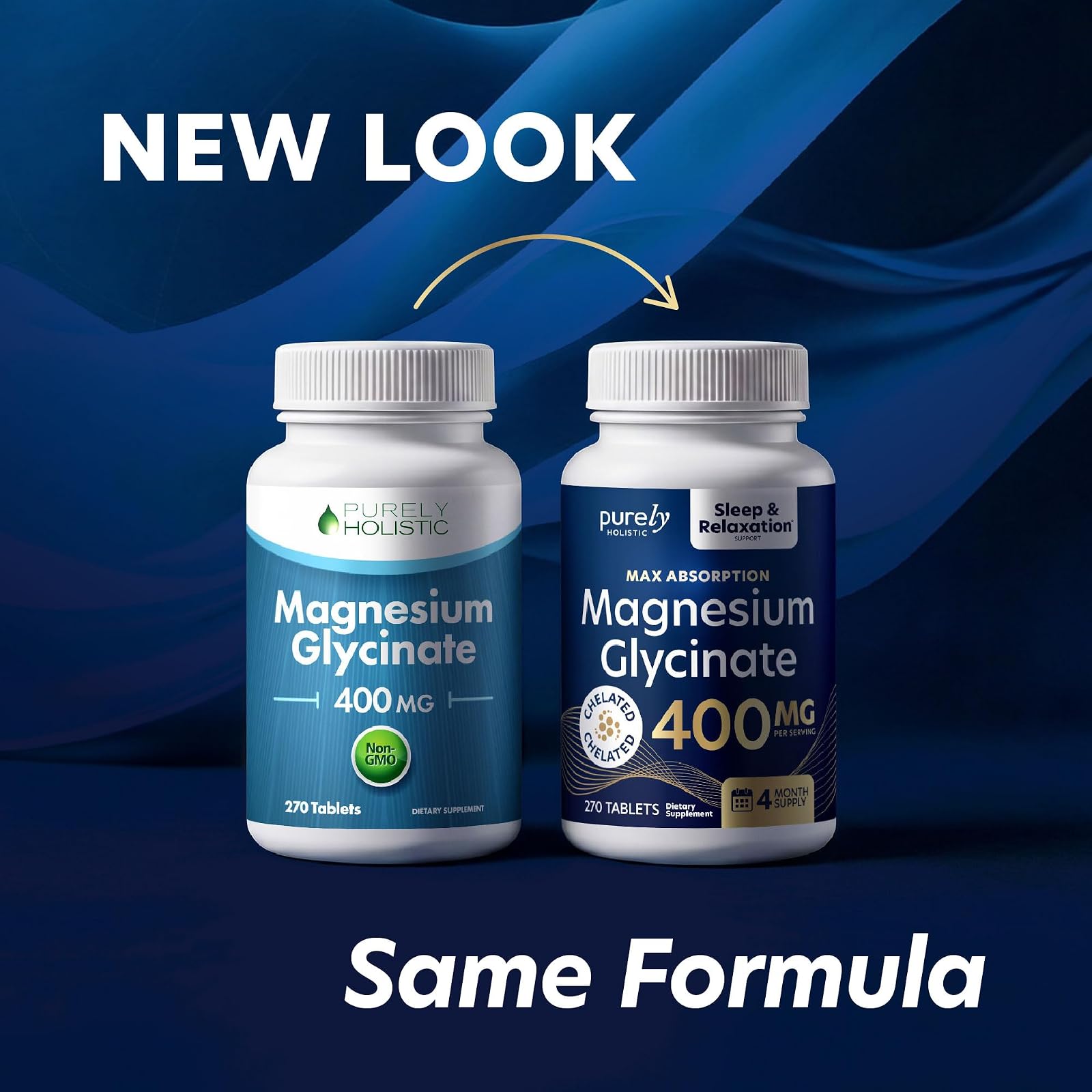 High potency magnesium bisglycinate capsules