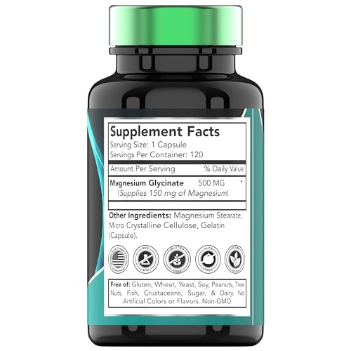 high potency magnesium bisglycinate capsules