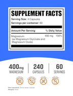 high potency magnesium bisglycinate capsules