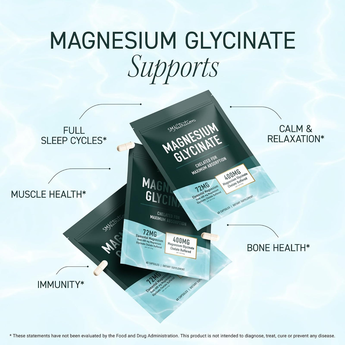 high potency magnesium bisglycinate capsules