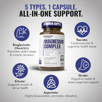 High potency magnesium bisglycinate formula