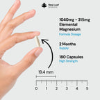 High potency magnesium bisglycinate formula