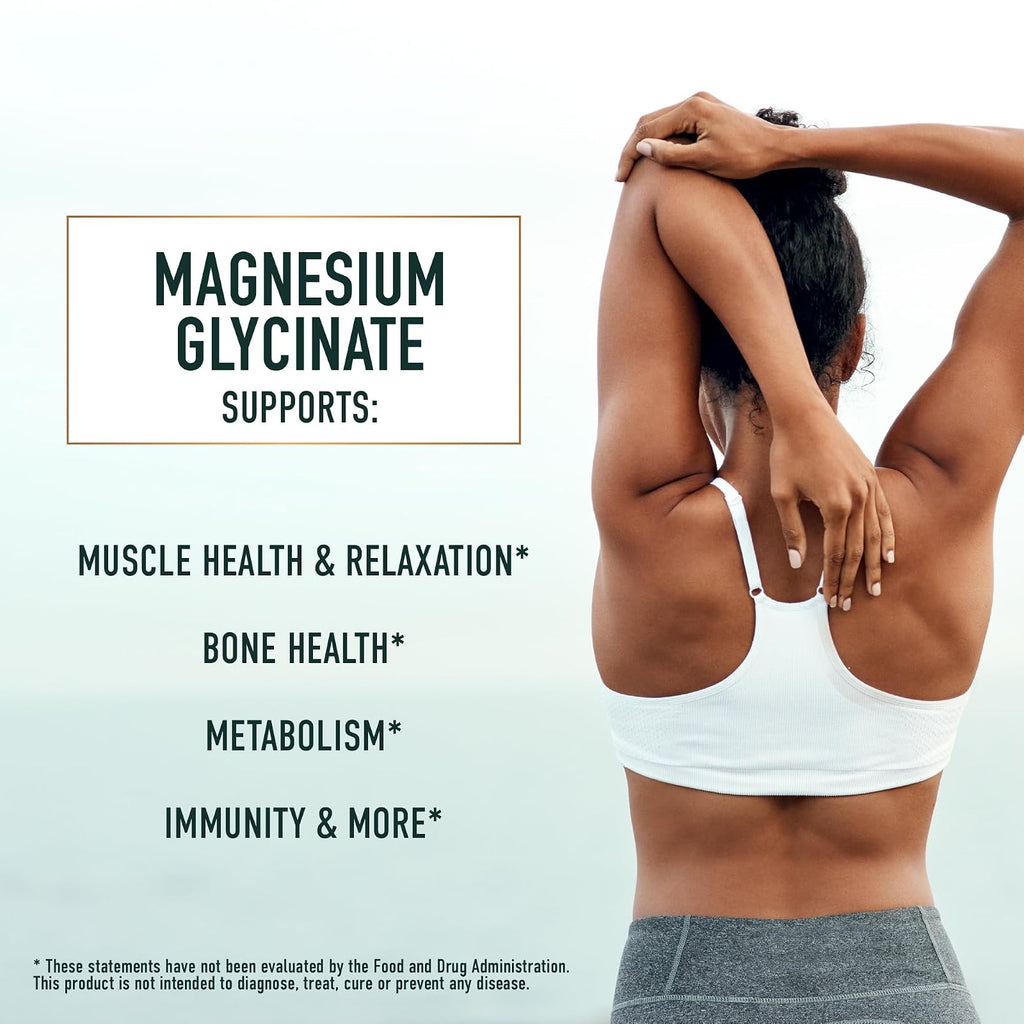 High potency magnesium bisglycinate formula