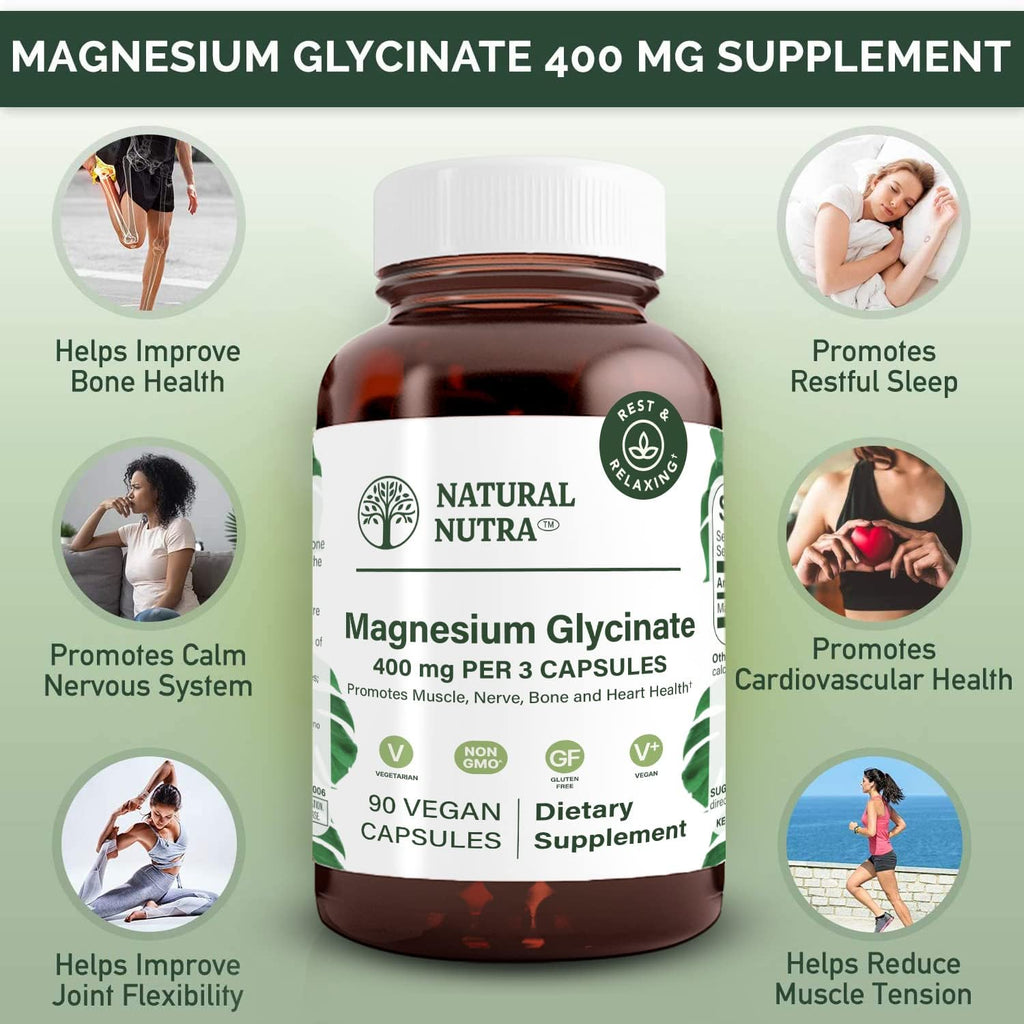 High potency magnesium bisglycinate formula
