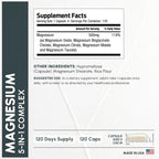 High potency magnesium bisglycinate formula