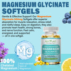 high potency magnesium bisglycinate softgels