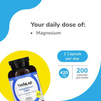 High potency magnesium bisglycinate supplement