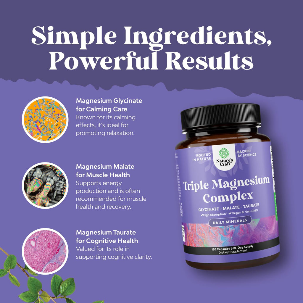 High potency magnesium bisglycinate supplement